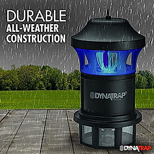 DynaTrap DT1775 Large Mosquito & Flying Insect Trap – Kills Mosquitoes, Flies, Wasps, Gnats, & Other Flying Insects – Protects up to 1 Acre