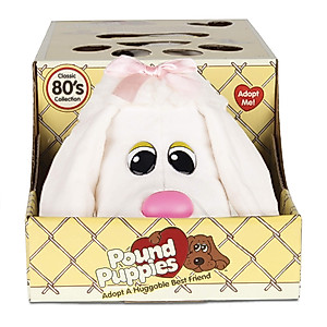 Pound Puppies Classic Stuffed Animal Plush Toy - Great Gift for Girls & Boys - 17" - White Poodle (Amazon Exclusive)