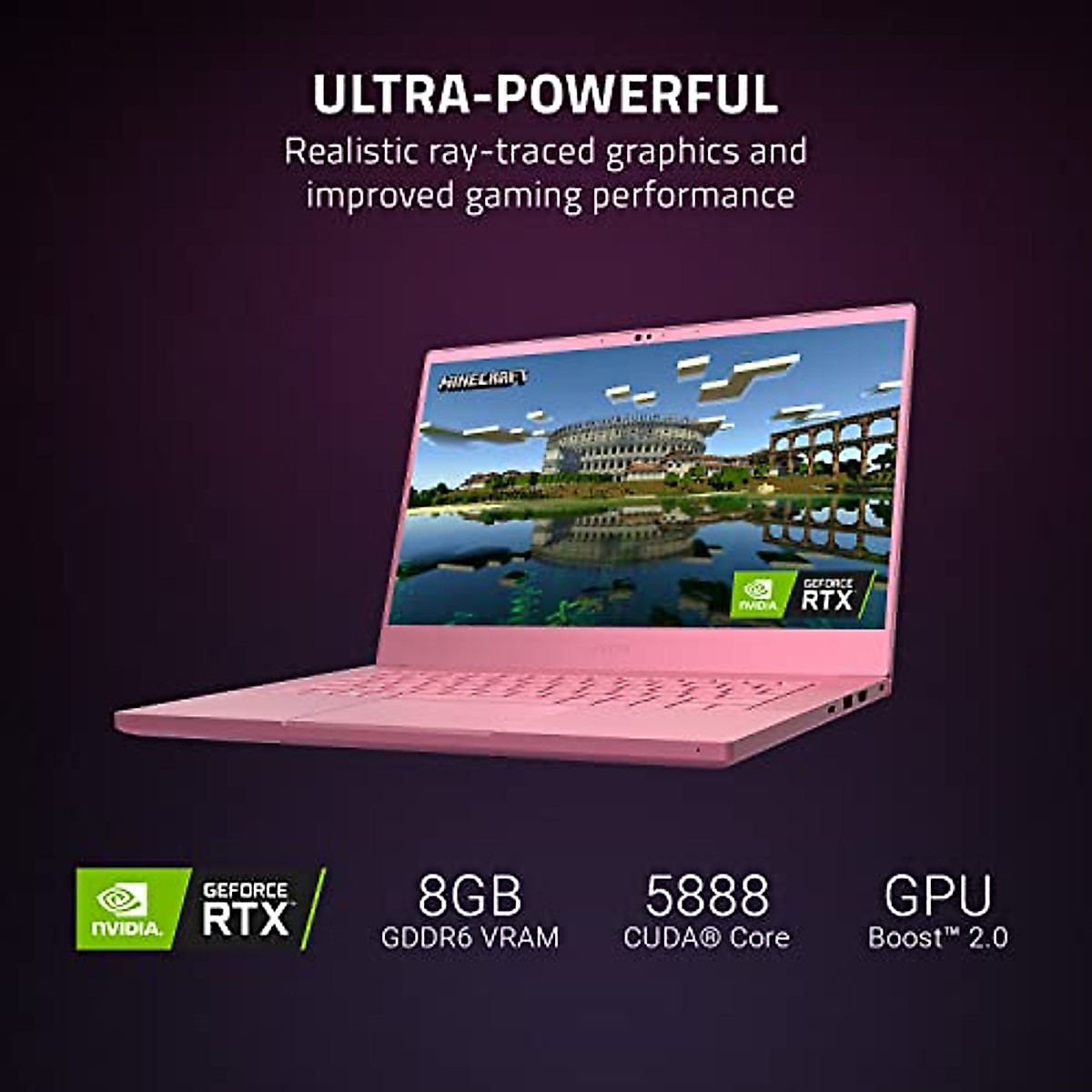 Razer Blade 14 Gaming Laptop: AMD Ryzen 9 6900HX - NVIDIA GeForce RTX 3070 Ti - 14" QHD 165Hz - 16GB DDR5 RAM - 1TB PCIe SSD - Windows 11 - Ultra-Thin - CNC Aluminum - Chroma RGB - Quartz