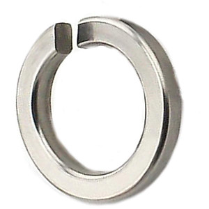 RuiLing 100PCS Split Lock Washer 201 Stainless Steel Spring Lock Washer Elastic Gasket M6