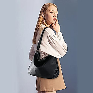 Montana West Hobo Bags for Women Tote Purses and Handbags Classic Simple Top Handle Shoulder Satchel Bags B2B-MWC-085BK