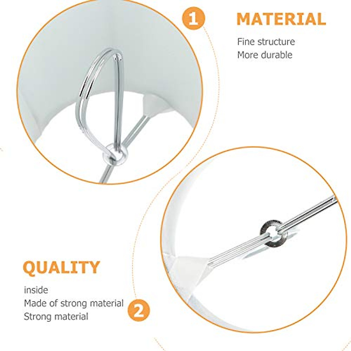 Uonlytech Green Fabric Lamp Shade Burlap Clip On Chandelier Lamp Shades Linen Lampshade for Table Chandelier Wall Lamp Living Room Bedroom, Small