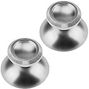 Vivi Audio For Xbox 360 Analog Thumbsticks/ Thumb Sticks (Aluminum Metal Silver)