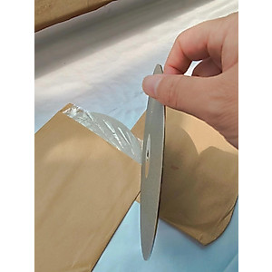 Diamond Flat Lap Disc, 8 Inch, 3000 Grit, 1/2 Inch Arbor, for Gemstone Glass Ceramics Grinding Polishing (3000 Grit)