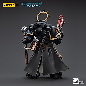 JOYTOY 1/18 Warhammer 40,000 Action Figure Ultramarines Primaris Chaplain Brother Varus Collection Model Gift