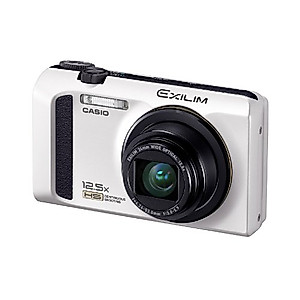 Casio High Speed Exilim Ex-zr100 Digital Camera White Ex-zr100we
