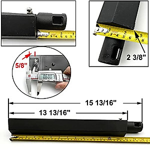 Direct Store Parts Kit DG224 Replacement for Jenn Air Gas Grill Repair Kit Gas Grill Burner and Heat Plate- 4 Pack (Cast Iron Burner + Stainless Steel Heat Plates)