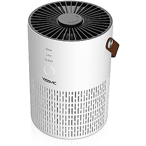 YISSVIC Air Purifiers for Home H13 HEPA Filter Air Purifier for Bedroom Super Quiet with Fragrance Pad for Smoke Dust Dander Odor