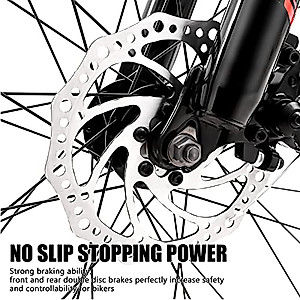 SOCOOL 26 inch Mountain Bicycles for Men, Womens Mountain Bikes for Adults Teenagers