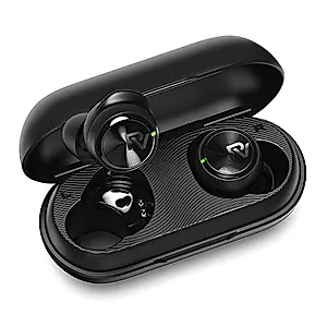 PALOVUE Wireless Earbuds, in-Ear Earphones with Bluetooth 5.3, Built-in Mic Headphones, Deep Bass Stereo, with Lightweight Compact Charging Case for Sport/Work Compatible with iPhone and Android