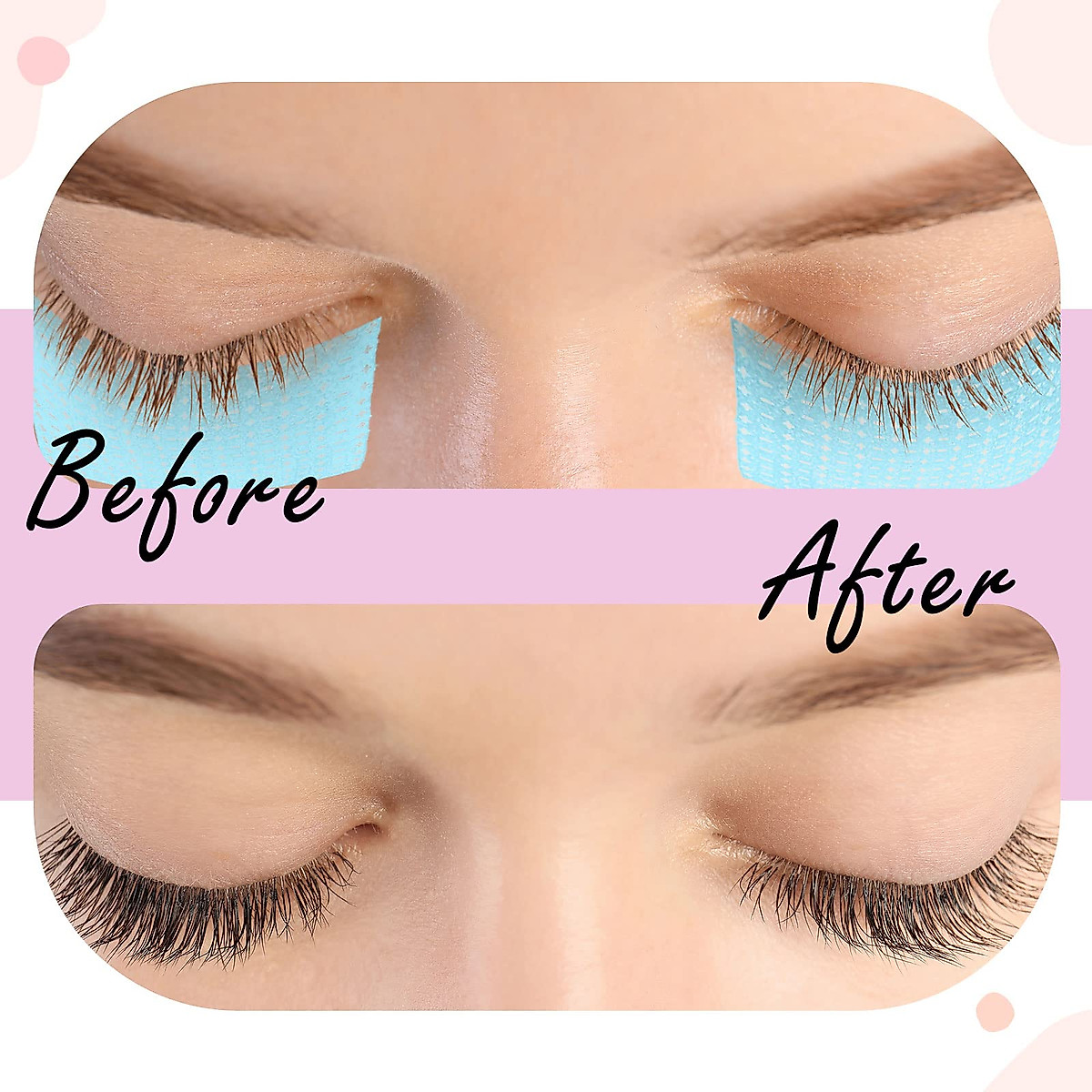 Nuanchu 4 Rolls Lash Tape for Eyelash Extensions Breathable Eyelash Tape for Extensions Adhesive Microporous Lash Extension Tape for Extension Supplies, 0.98 Inch x 3.9 Yard/Roll (Colorful)