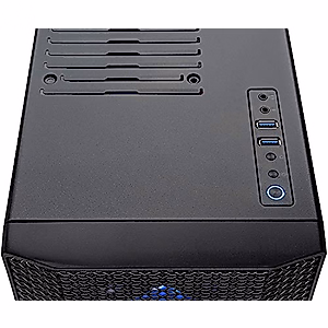SkyTech Blaze 3.0 Gaming PC Desktop - AMD Ryzen 5 3600 3.6GHz, 1660 Super 6GB, 16GB DDR4 3000, 1TB SSd, 600W Gold PSU, Windows 10 Home 64-bit, AC WiFi, Black