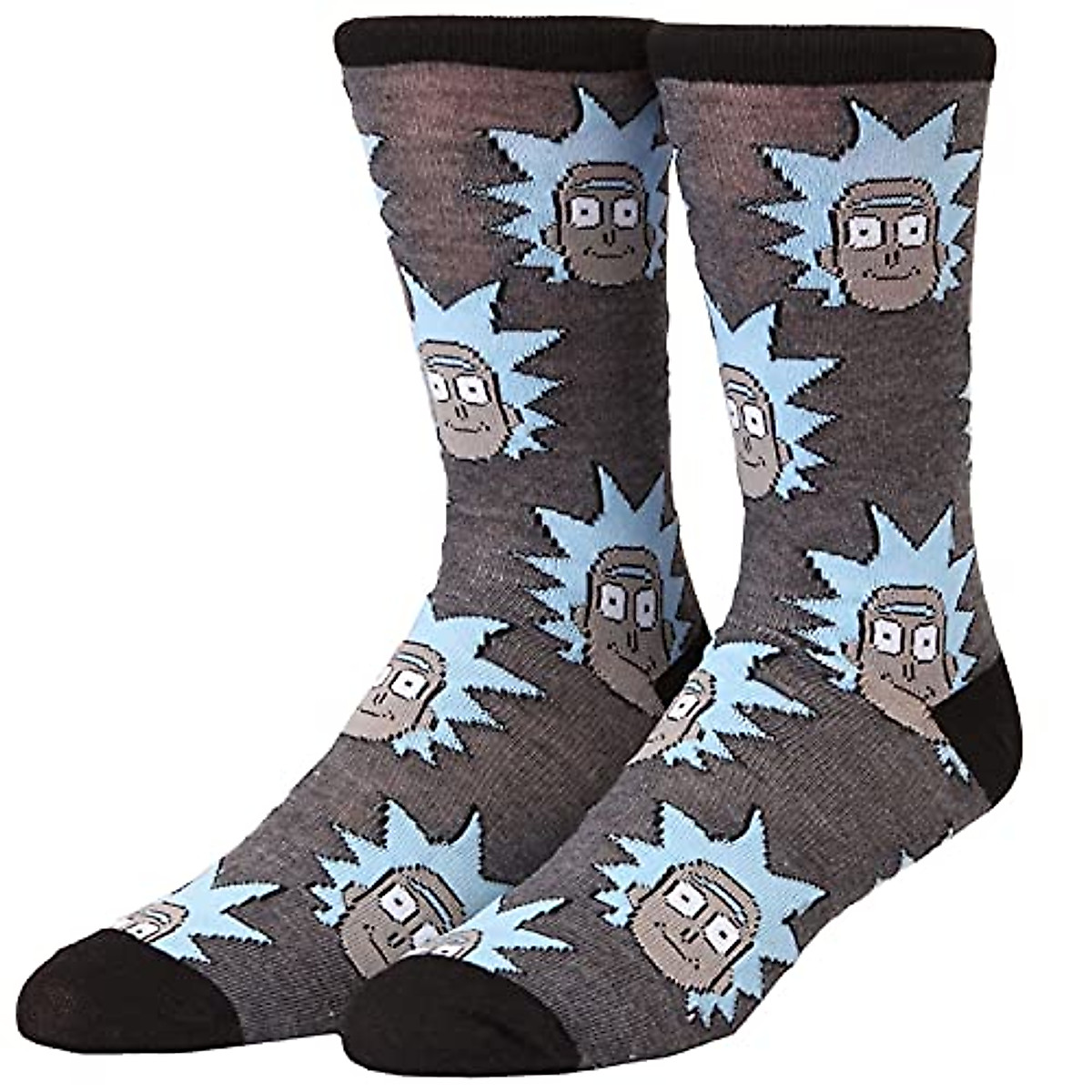Hypnotic Hats Rick and Morty Tiny Rick Adult Crew Socks