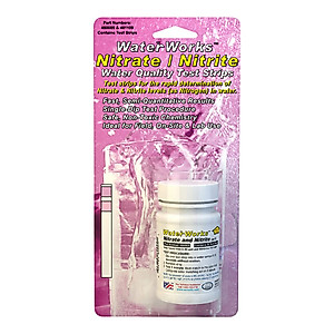 Industrial Test Systems 3108U20 Waterworks Nitrate/Nitrite Nitrogen Test Strip (Pack of 50)