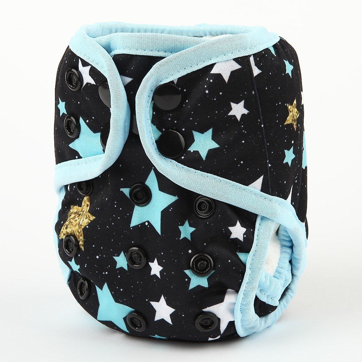 Sigzagor Newborn Baby Diaper Nappy Cover 8lbs-10lbs (Stars)