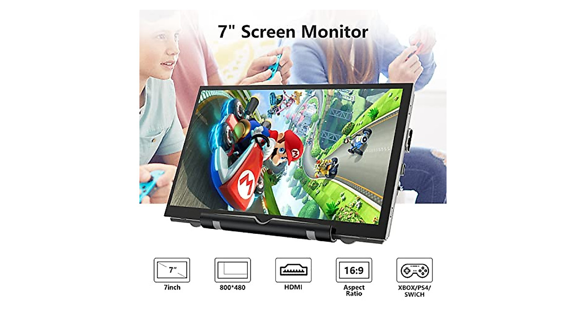 Buy HAMTYSAN 7" Raspberry Pi Portable Monitor