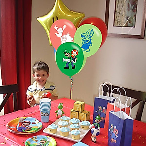 Luigi's Mansion 3 Birthday Backdrop Cartoon Luigi's Mansion 3 Banner Poster for Luigi's Mansion Fans Girls Cartoon Theme Party DecorationsLuigi's Mansion Birthday Supplies Background Studio