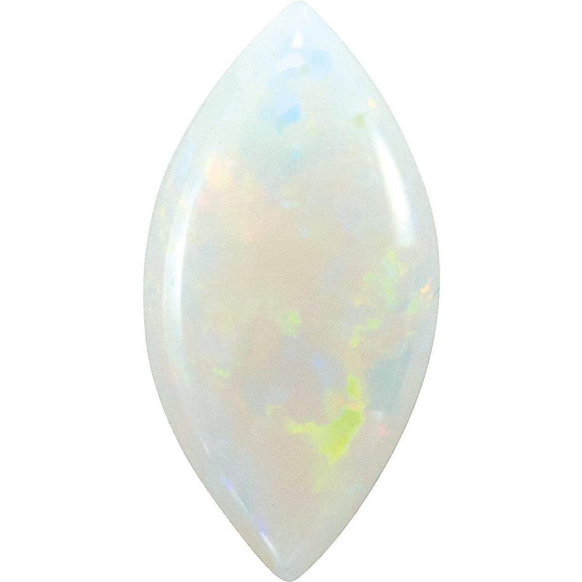 Opal Cabochon Marquise Ring, 10k Yellow Gold, 12k Green and Rose Black Hills Gold Size 8