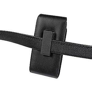 PU Leather Swivel Clip Case Cell Phone Holster Rotating Belt Clip Pouch Holder For Samsung Galaxy A54 A53 5G A52 A33 S23+ S22+ S21 FE S20 Plus, iPhone 14 Plus 14 13 12 Pro Max, Pixel 7 6 Nord N200 N20