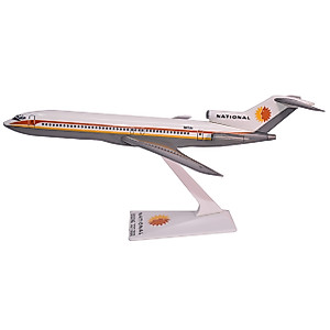 Flight Miniatures National Airlines 1967 Livery Boeing 727-200 1:200 Scale Display Mode