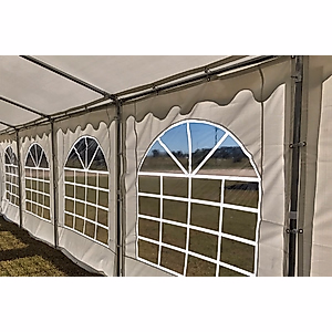 DELTA 40'x20' Budget PVC Party Tent,Tents for Parties, Carpas para Fiestas,Large Wedding Tent,Outdoor Event Canopy,with Waterproof Top Cover,Removable Window Walls,Commercial/Residential Use