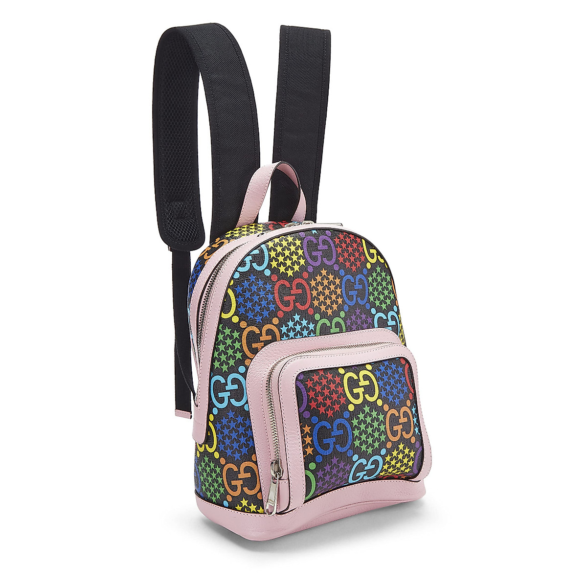 Gucci, Pre-Loved Multicolor GG Supreme Psychedelic Backpack Small, Multi