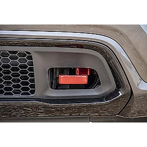 Rough Country Forged Tow Hooks for for 15-22 Jeep Grand Cherokee | Red - RS133