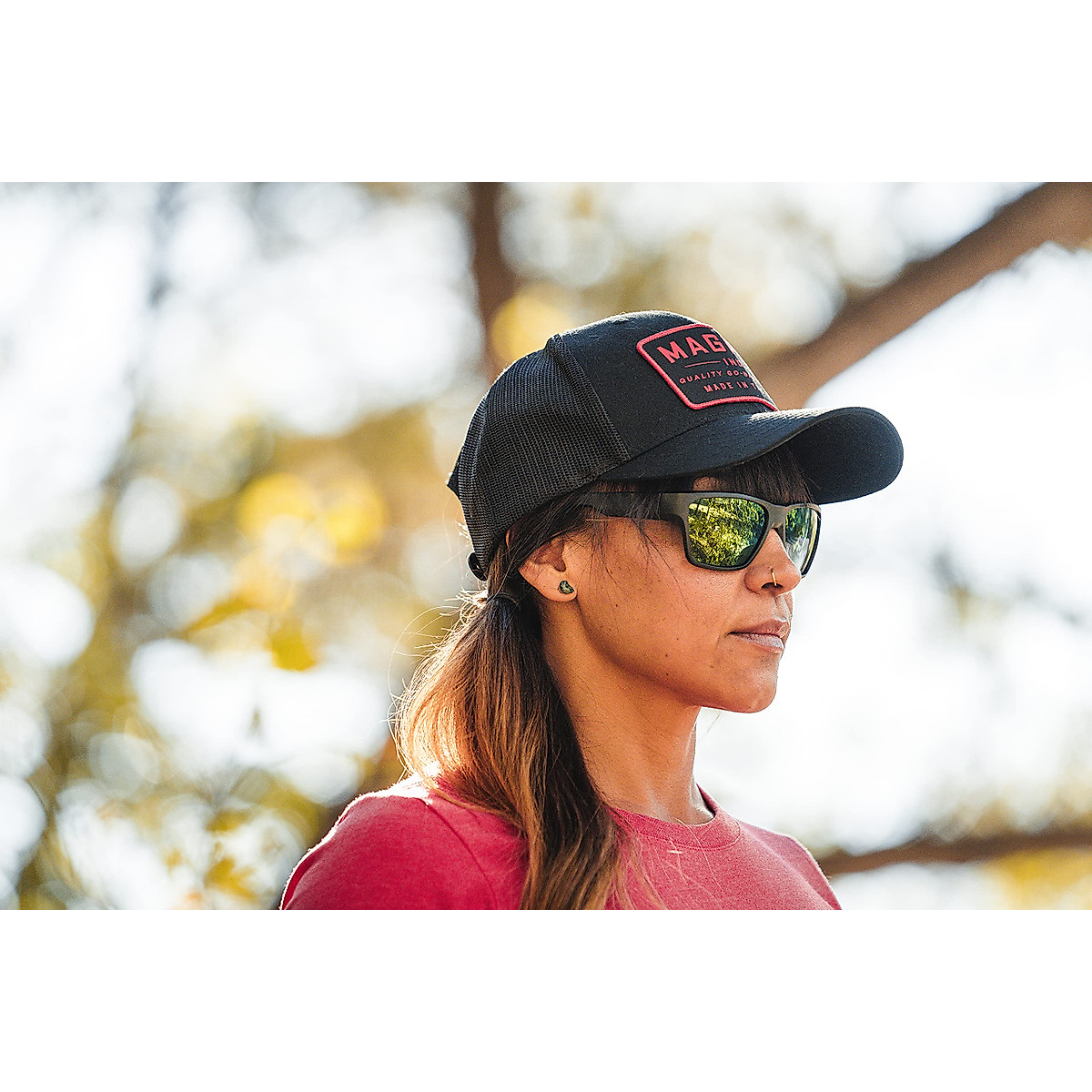 Magpul Unisex-Adult Pivot Eyewear Sports Sunglasses for Men and Women for Running Fishing Biking Golf, Matte Black, One Size