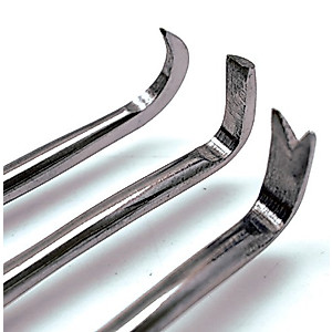 Dental Morrel Crown Remover W/ 3 Attachable Points & 1 Wrench Stainless Steel Instruments