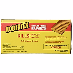 Farnam Rodentex Multi-Feed Bars, 4 lbs,1 Pound (Pack of 4)