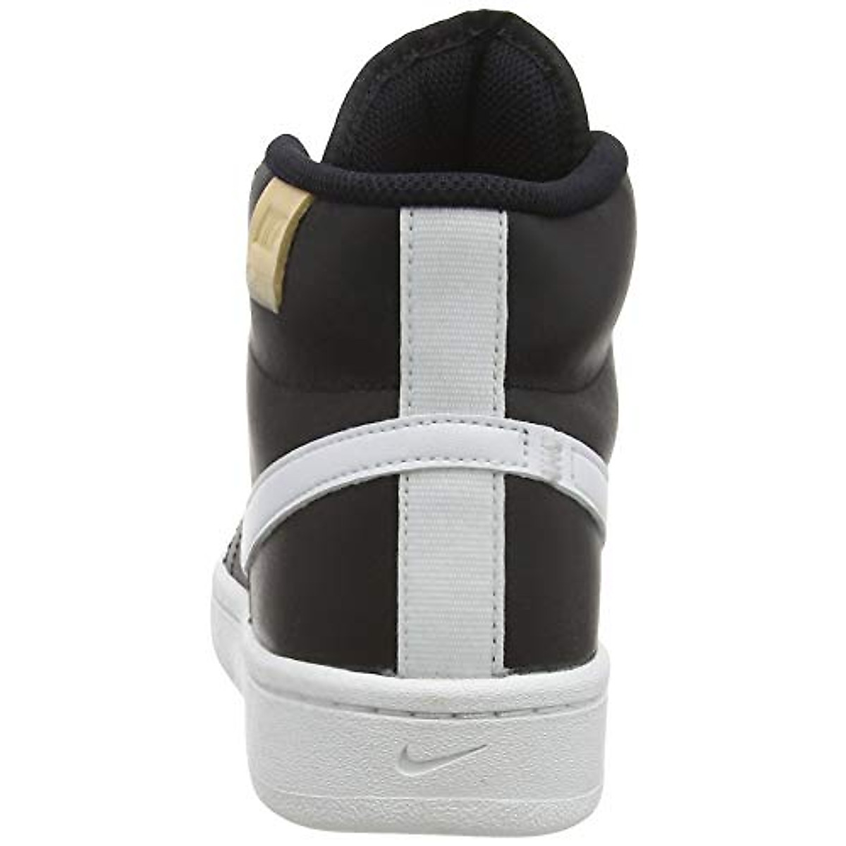 Nike Women's Sneaker, Black White, 8