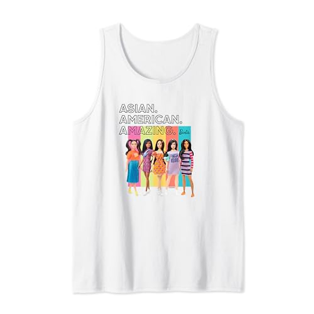Barbie - Asian. American. Amazing. Tank Top