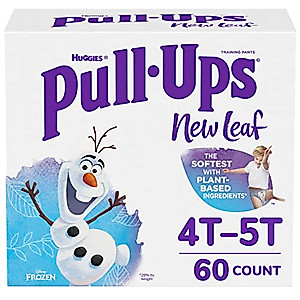 Pull-Ups New Leaf Boys' Disney Frozen Potty Training Pants, 4T-5T (38-50 lbs), 60 Ct
