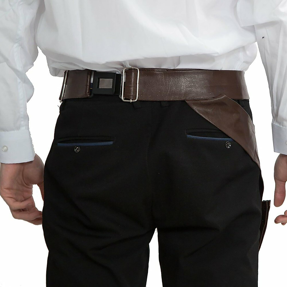 Xcoser Adult Han Solo Belt Cosplay Costume PU Holster Belt Props Adjustable