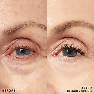 LAURA GELLER NEW YORK Cancel-n-Conceal Skin Perfector Brightening Dark Circle Concealer and Color Corrector, Light/Medium