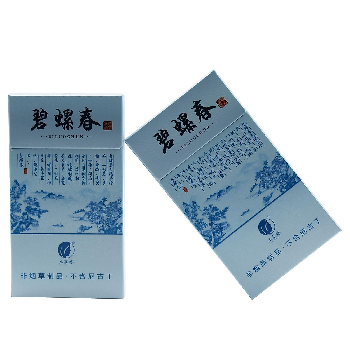 Fetcasy Herbal Cigarettes - Tobacco and Nicotine Free - 2 Packs 40 Smokes