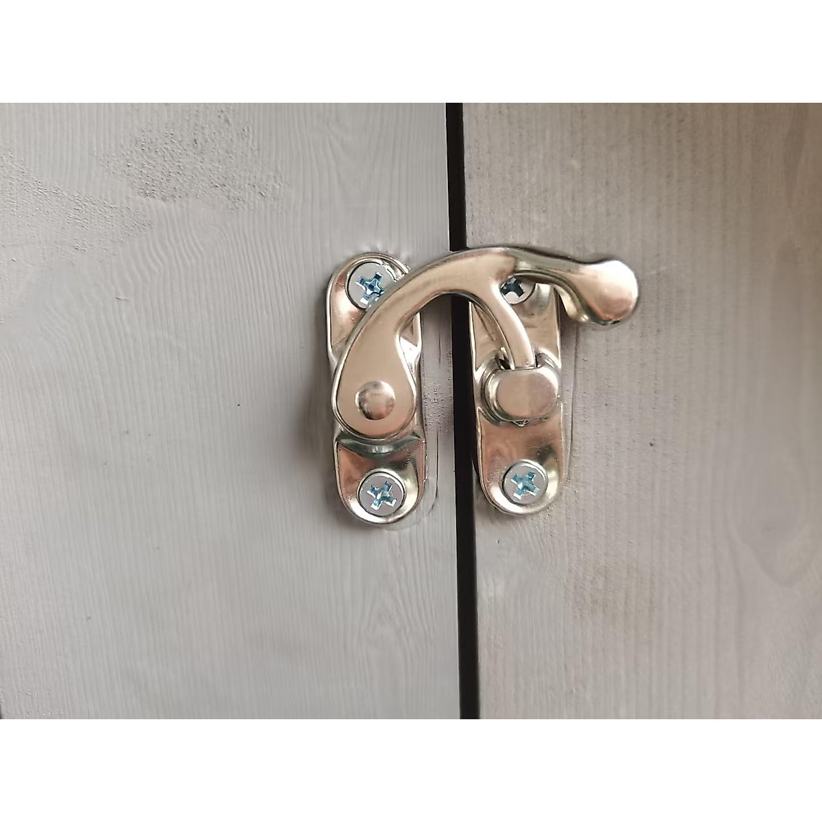 Outdoor Storage Solution Natural Color 30.31"X 20.48"X 65.75" Store Patio Furniture, Garden Patio Lawn - Weather-Resistant Steel Construction UV Protection