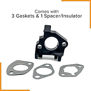 AlveyTech Carburetor Gasket Kit with Spacer for 13 HP GX390 Engines