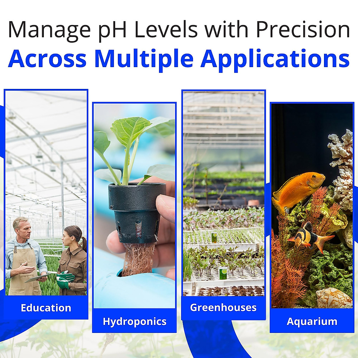 Bluelab pH Controller Wi-Fi 24/7 Reservoir Monitoring for pH with Automated Nutrient Dosing, Edenic Integration, Replaceable Probes Safety Features Optimal for Hydroponics & Indoor Plants