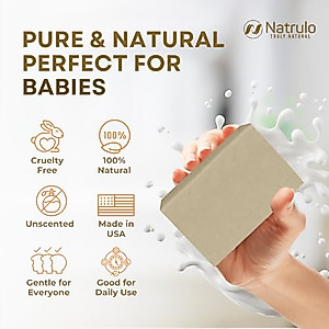 Cactus Honey & Oats Goat's Milk Soap Bar 4 oz – Natural Bar Soap for Women, Men, Kids, Itchy Skin, Eczema, Psoriasis, Rash, Sunburn Skincare – Calming Colloidal Oatmeal Face Cleanser & Body Wash