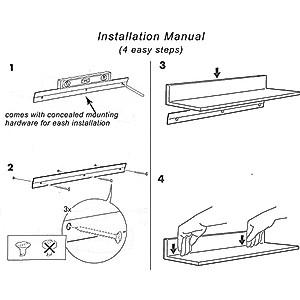 Wallniture Plat Stainless Steel Floating Shelves for Wall, 30.75" Metal Wall Shelves for Restaurant, Bar, Cafe, Kitchen Organization and Storage, Silver Set of 3
