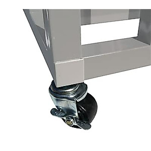 Signworld Heavy Duty Media Roll Mover Mobile Storage Cart Rack – Holds 16 Rolls