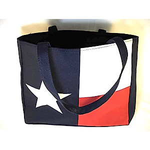 TEXAS FLAG Tote Bag One Size Navy Blue