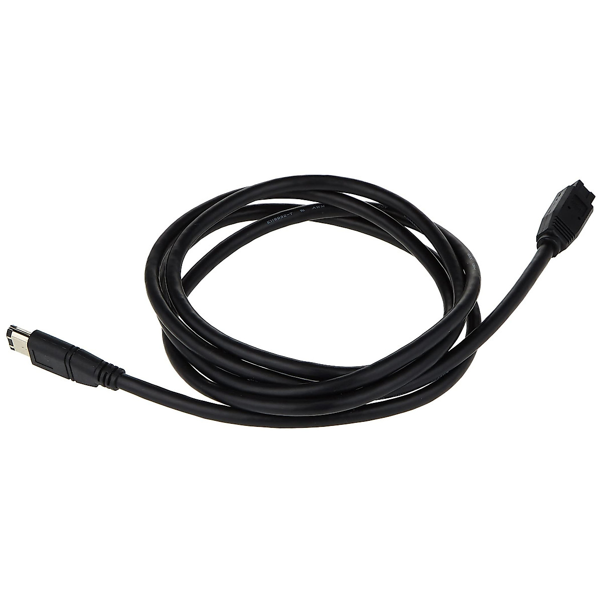 StarTech.com 6 ft IEEE-1394 Firewire Cable 9-6 M/M - IEEE 1394 Cable - 6 pin FireWire (M) to FireWire 800 (M) - 6 ft - Black - 1394_96_6