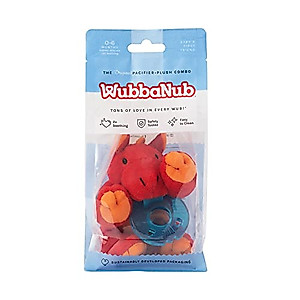 WubbaNub Infant Pacifier - Red Dragon