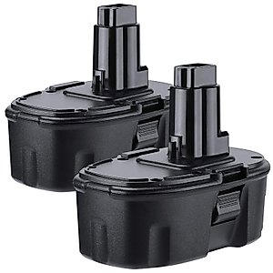 grupeer 2 Pack 4200mAh Replace for Dewalt 18v Battery XRP DC9096 DC9098 DC9099 DW9095 DW9096 DW9098 DE9038 Replacement Fit for All Dewalt 18v Cordless Power Tools