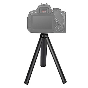 Phone Tripod Stand, Foldable Action Camera Tripod, with Anti-Slip Rubber Mat for Phone Gimbal Accessories Cameras