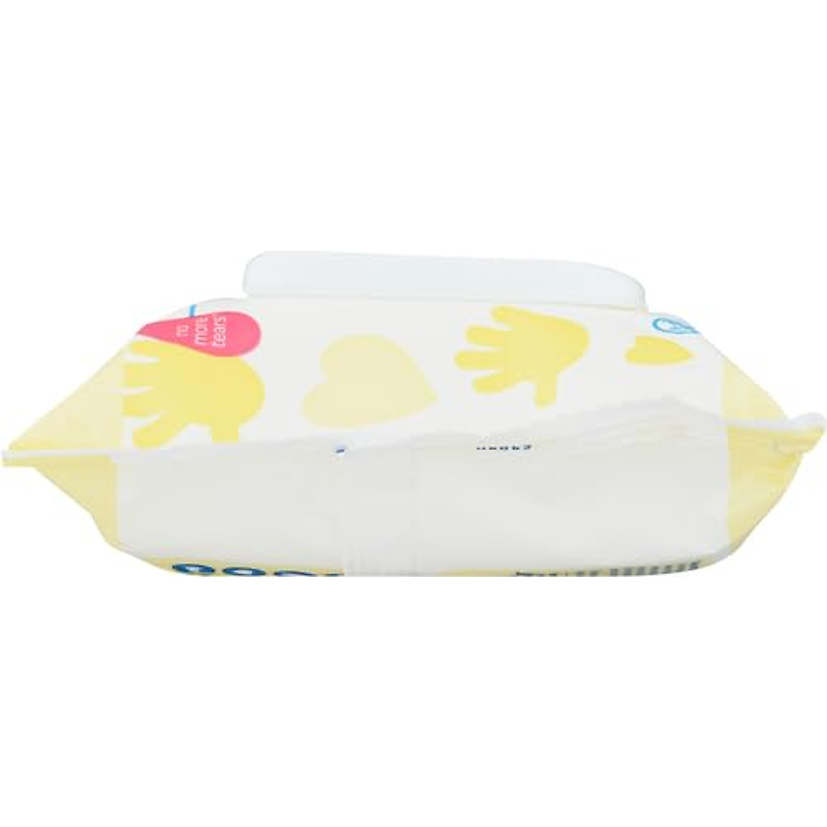 Johnson's Hand & Face Baby Sanitizing Cleansing Wipes for Travel and On-the-Go, No More Tears Formula, Paraben and Alcohol Free, 25 ct