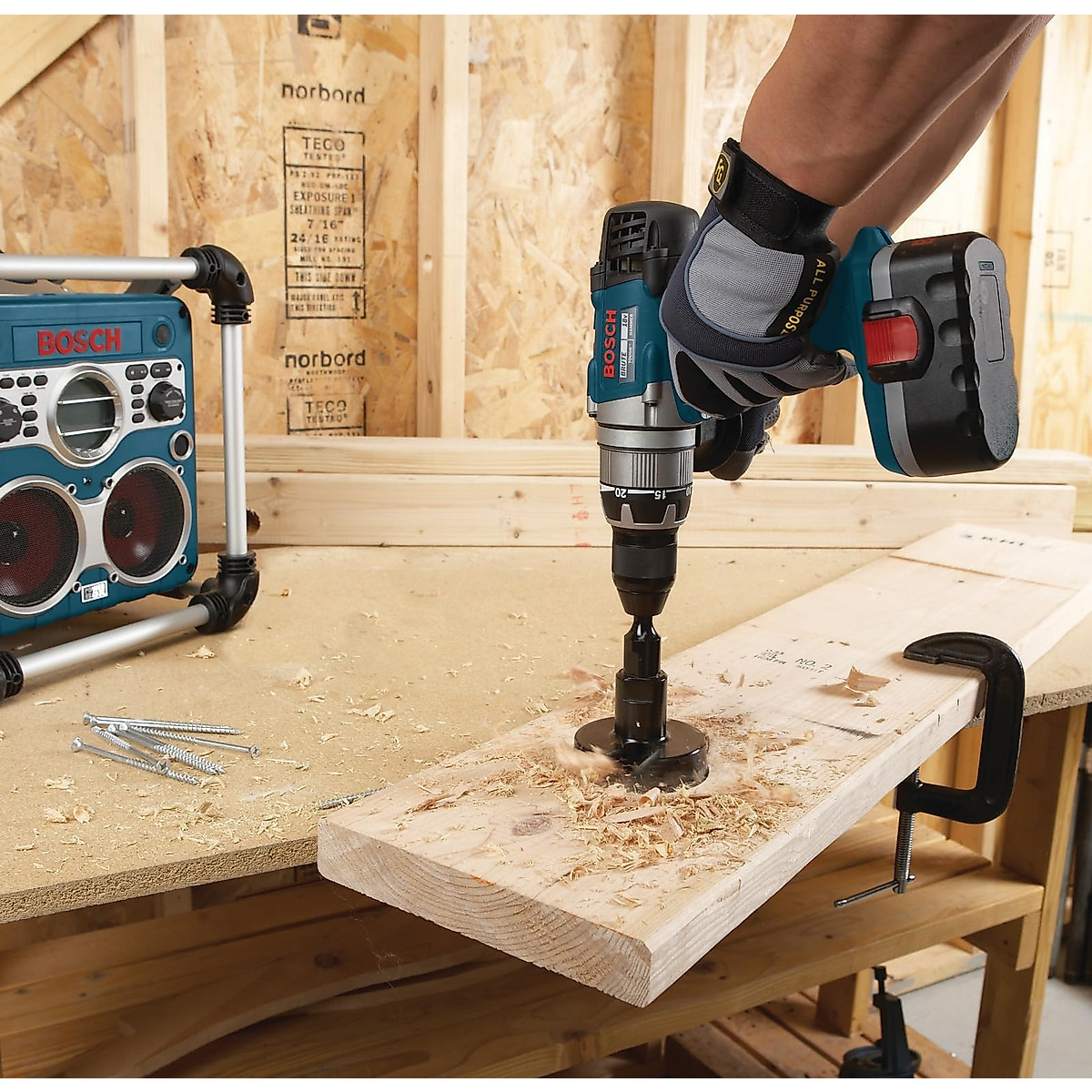 Bosch SF2001 2 In. Self-Feed Drill Bit