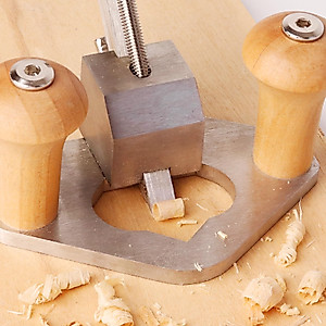 Router Plane Handheld Woodworking Tool - Adjustable Blade Hand Wood Planer, Stainless Steel Wood Shaver w/Depth Stop, High Configuration Hand Planer for Woodworking DIY Carpentry Industry